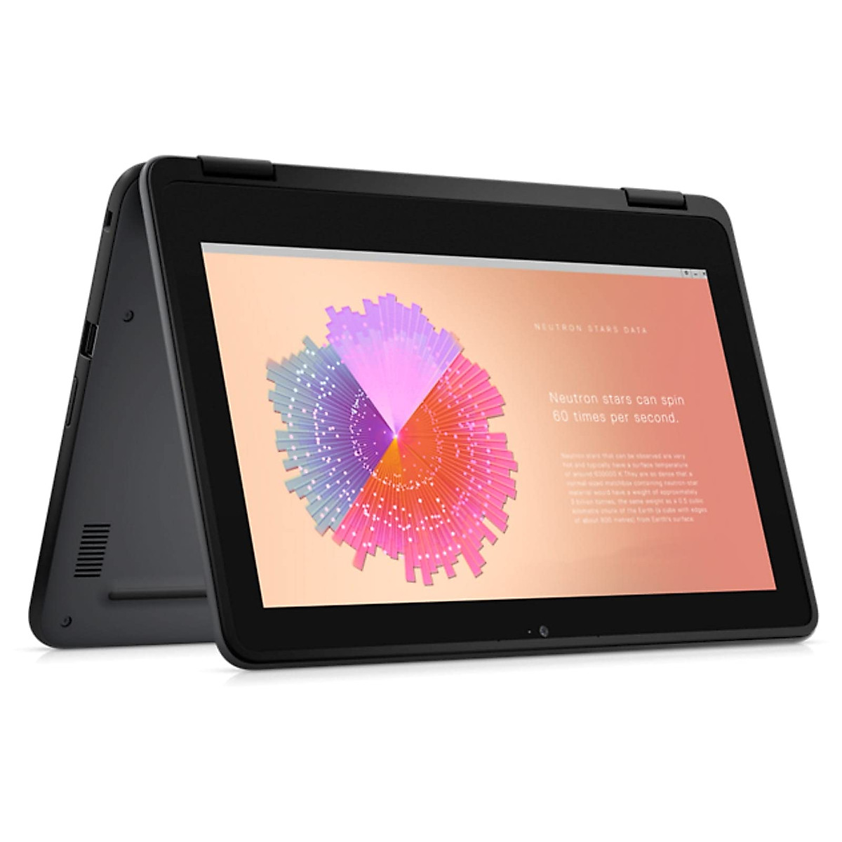 Dell Chromebook 11 3110 2-in-1 (2022) | 11" HD Touch | Core Celeron - 64GB SSD - 8GB RAM | 2 Cores Chrome OS (Renewed)