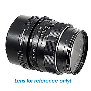 Fotasy Copper Adjustable M42 Lens to E Mount Adapter, 42mm Screw Mount to E Mount, Compatible with Sony a7 a7R a7s II III IV a9 a7c Alpha 1 a6600 a6500 a6400 a6300 a6100 a6000 a5100 a5000 a3500 ZV-E10