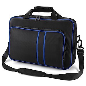 Carrying Case for PS5, Carrying Case Travel Bag Compatible with PlayStation 5 Console, Travel Case for PS5 Console Digital, Disk Edition, Controller, Stand, Game Cards