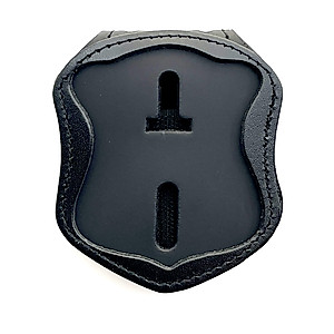 Perfect Fit Shield Wallets Boston Police Belt Clip Badge Holder with Neck Chain