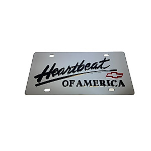Heartbeat of America License Plate
