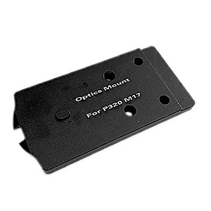 Ade Advanced Optics Zantitium RD3-015 Red Dot Reflex Sight + Optic Mounting Plate for Sig Sauer P320 M17, M18 Pistol