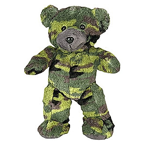 Cuddly Soft 8 inch Stuffed Camo Teddy Bear - We Stuff &#039;em...You Love &#039;em!