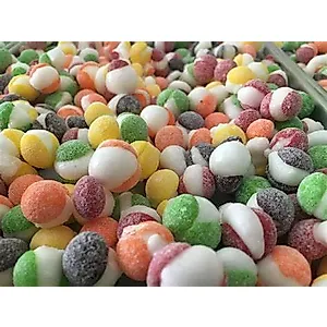 S&W Candy Co. Freeze Dried Sour Freetles | Freeze Dried Candy | 9oz BIG BAG | Super Sour Candy | PROUDLY MADE IN THE USA