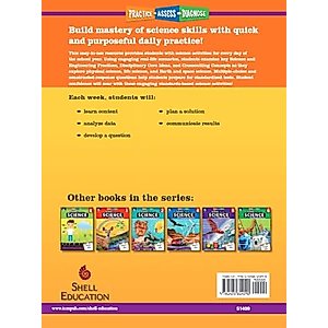 180 Days™: Science, Earth and Space Science for 3rd Grade Practice Workbook for Classroom and Home, Cool and Fun Practice Created by Teachers (180 Days of Practice)
