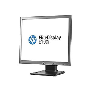 HP E4U30A8#ABA EliteDisplay E190i 18.9'' LED-Backlit LCD Monitor, Silver (Renewed)