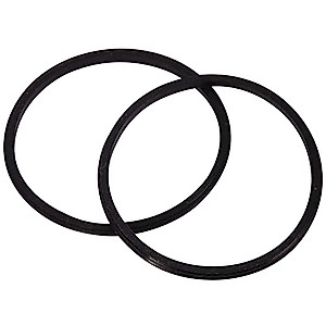 2 Pack Replacement Rubber Gasket Seal Ring 30 oz Tumbler Vacuum Stainless Steel Cup Flex Spare Yeti Ozark Trail Rocky Mountain Top Lid CocoStraw Brand (2 Pack Gaskets - 30oz)