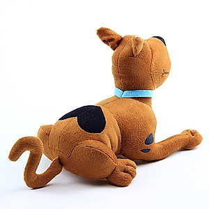 ZJYJING Plush Animal Brown Plush Dog Toy, Cute Cartoon Dog Stuffed Plush Pillow Toy Adult Children Birthday Plush Toy (11.8")
