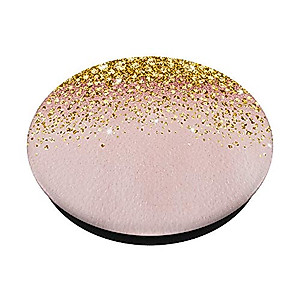 Glam Ombre Pink Designed PopSockets PopGrip: Swappable Grip for Phones & Tablets