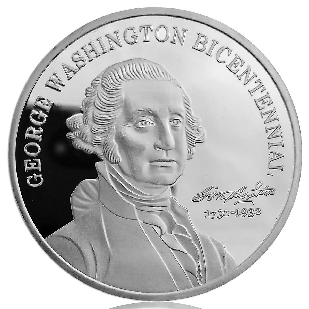 BHealthLife US President Challenge Coin George Washington 1732-1932 Crossing The Delaware