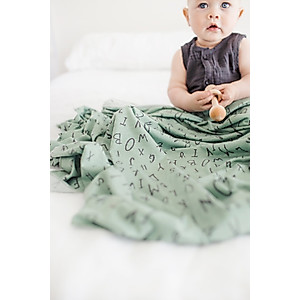 Copper Pearl Large Premium Knit Baby Swaddle Receiving Blanket Poe