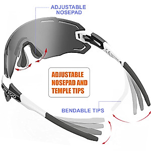 RT100 Cycling glasses for Men and Women Cylindrical Lens, bike sunglasses for men riding sunglasses for men