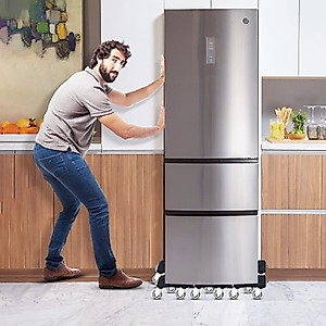 2022 Upgraded Larger Size Furniture Dolly, Moving Furniture Dolly with Casters, Furniture Lifter, Heavy Furniture Roller Mover Tool, 1300 Lbs Load Capacity Safe Dolly for Sofa Refrigerator