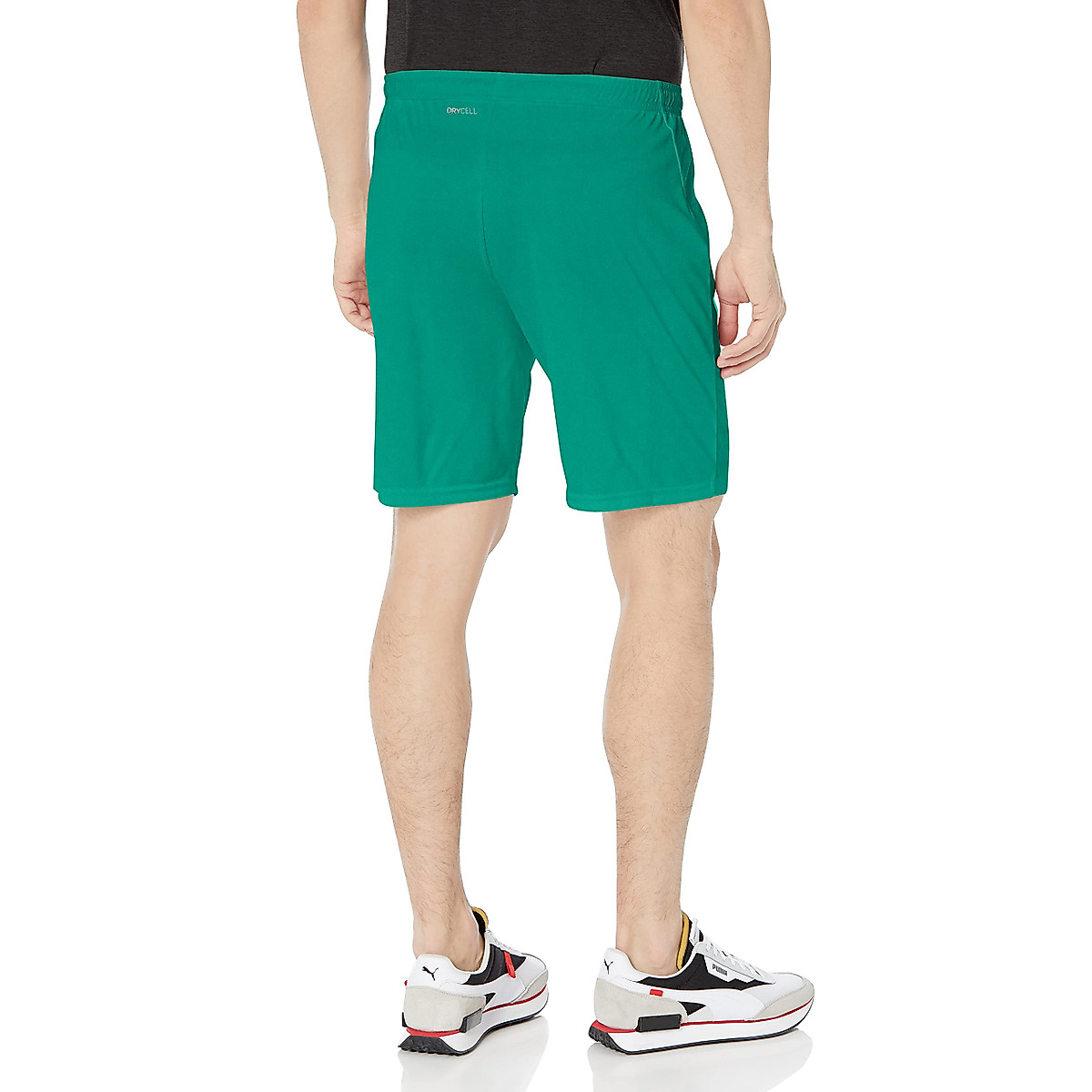 PUMA Men's LIGA Core Shorts, Pepper Green/White, M