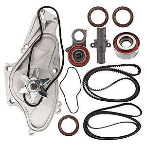 AUTOKAY Timing Belt Component Kit with Water Pump For Acura TL for Honda Accord TKH-002 TKH002 19200-RDV-J01 14520-RCA-A01 14510-RCA-A01