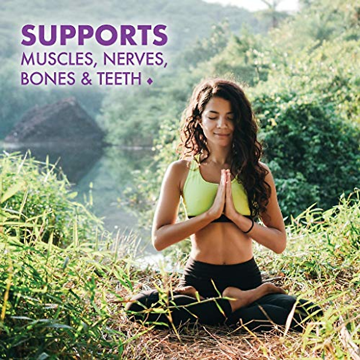 Bluebonnet Nutrition Calcium Magnesium Plus Vitamin D3 Earthsweet, Bone Health & Muscle Relaxation, Soy-Free, Gluten-Free, Kosher Certified, Dairy-Free, 90 Vanilla Flavored Chewable Tablets