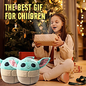 SUYESEN Yoda Plush Doll Stuffed Baby Pillow, Throw Pillow, Yoda Plush Toy, Plush Stuffed Animal (7 inches)