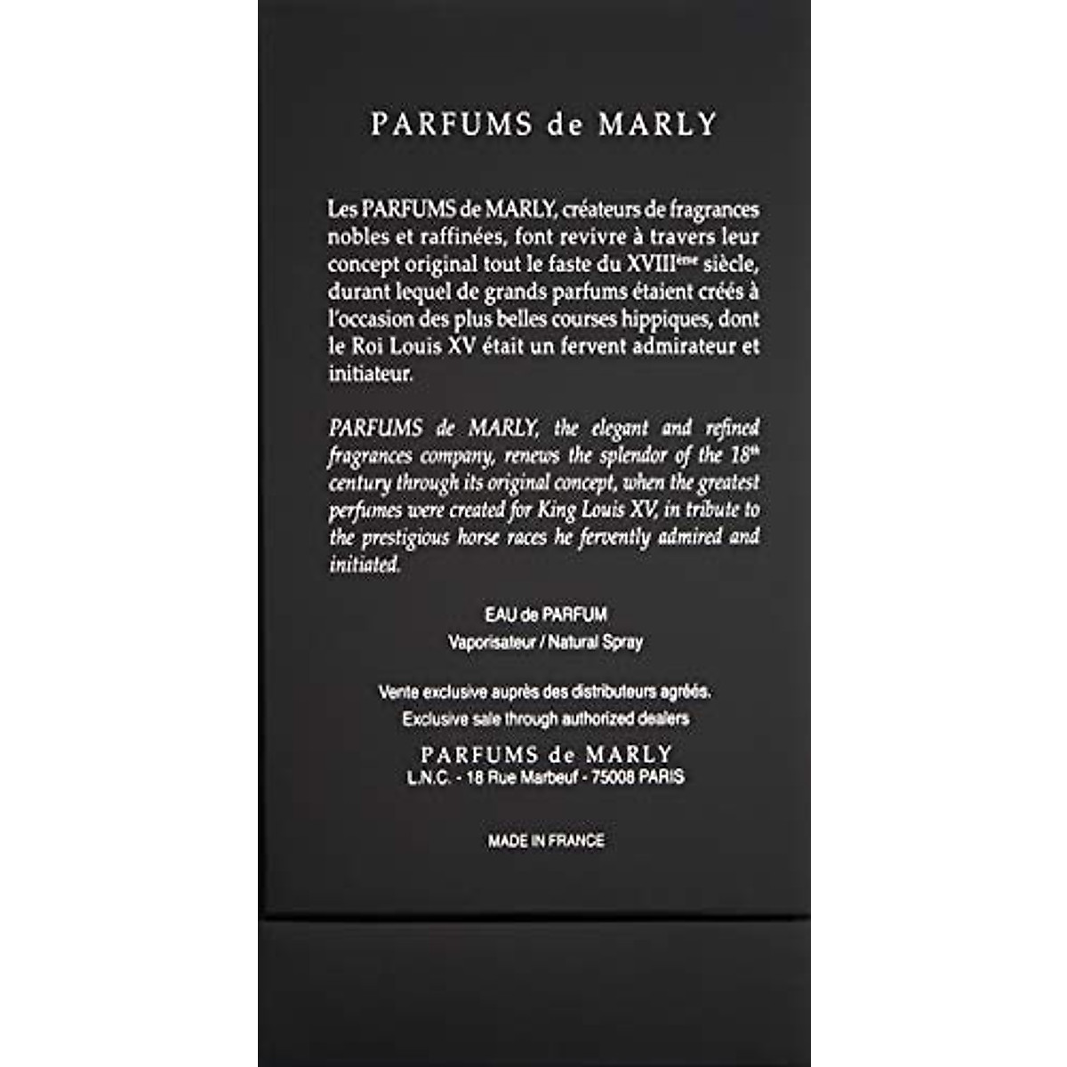 PARFUMS de MARLY - Carlisle - 4.2 Fl Oz - Eau De Parfum For Men - Top Notes Green Apple, Nutmeg, Saffron - Heart Notes Tonka Bean, Rose, Osmanthus, Davana - Base Notes Vanilla, Patchouli - 125ml