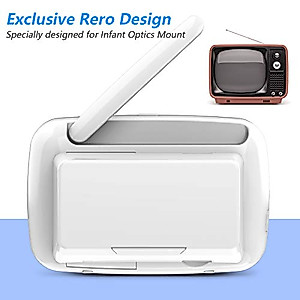 5000mAh Replacement Battery Mount Holder for Infant Optics DXR-8 Monitor