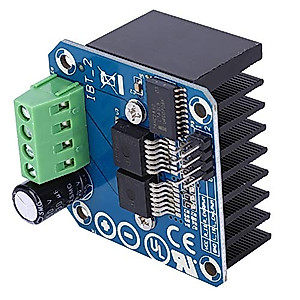 Motor Drive Module Board Module, Double BTS7960 High Current (43 A) H-bridge Driver, High-Power Driver for Smart Car BTS7960 43A Electric Components, Module