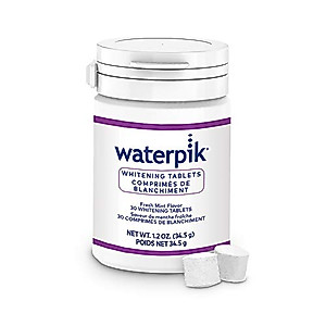 Waterpik Whitening Water Flosser Refill Tablets - Only for Use with Waterpik Whitening Flosser - 30 Count