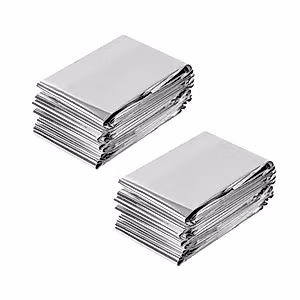 Plant Growth Mylar Films High Reflective Mylar Film Garden Greenhouse Covering Foil Sheets for First Aid Blanket Growth Room Camping Simple Tent,82.6 x 51.2 Inch(2 Pieces)
