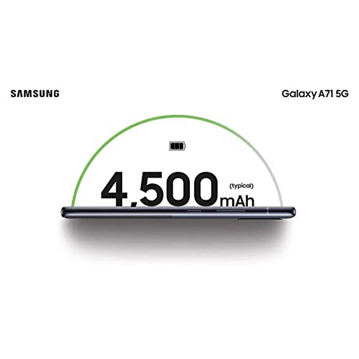 Samsung Galaxy A71 5G LTE Verizon | 6.7" AMOLED Screen |128GB of Storage | Long Lasting Battery | Single SIM | 2020 Model | Black - (SM-A716VTKMVZW) (Renewed)