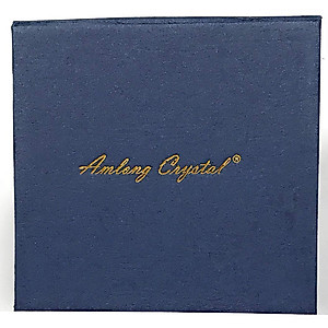 Amlong Crystal K9 Optical Glass Prism Cube, 80mm (3.1 Inch)