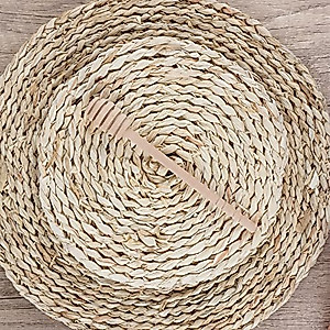 DESIOLE Wooden Honey Mixing Stirrer, 2Pcs 6 Inch Honey Dipper Sticks Honey Spoon