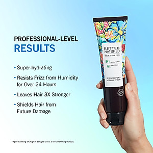 Better Natured Strengthening Leave-In Hair Cream - Stronger & Smoother Hair, Repair Damage, 5.1 fl oz