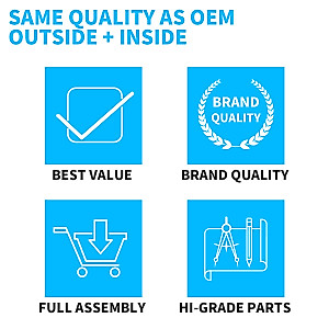 MGPRO for Chevy for Tahoe 2007-2014 Hybrid Tow Hook Cover Rear