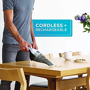 beyond by BLACK+DECKER dustbuster® - Handheld - Cordless, Icy Blue - Mini Vacuum Cleaner (Model Number: HNVC215B12AEV)