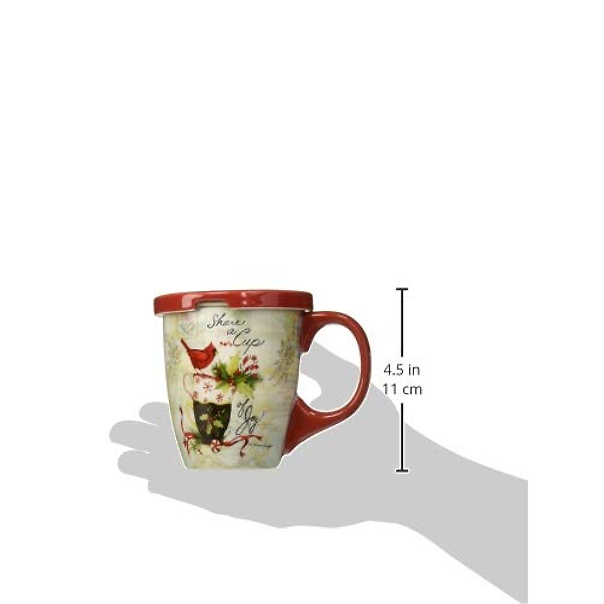 Lang " Holiday Tea Cup Set, Multicolor