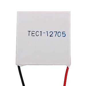 Roadiress TEC1-12705 Thermoelectric Cooler Plate Module Heatsink Cooling Peltier for CPU Electronic Applications Peltier Plate Module