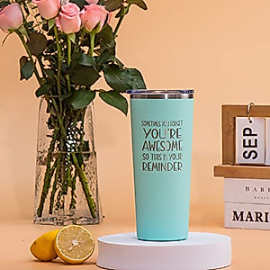 Inncup Birthday Gifts for Women,Gifts for Friends Female,Thank You Gifts,Inspirational Gifts,Birthday Presents for Women,Gifts for Friend,Her,Women,Coworker,Employee-22 Oz Stainless Steel Tumbler