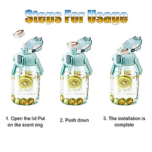 MUNCHIN Compatible with air up Flavor pods, Fruits Flavor Pods for air up Water Bottle, Compatible with air up pods, for Daily Exercise Boost Drinking Water,6pcs