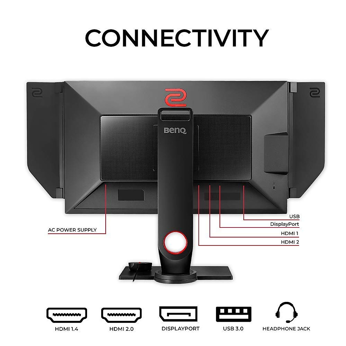 BenQ ZOWIE XL2740 27 inch 240Hz Gaming Monitor with G-Sync Compatible/ Adaptive Sync | 1080p 1ms | Black Equalizer for Competitive Edge | S-Switch for Custom Display Profiles | Shield (Renewed)