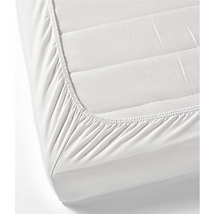 Egyptian Cotton Factory Outlet Store 21 Inches Extra Deep Pocket - 1000 Thread Count Egyptian Cotton Four (4) Piece Bed Sheet Set, 1000Tc, Queen, Solid White