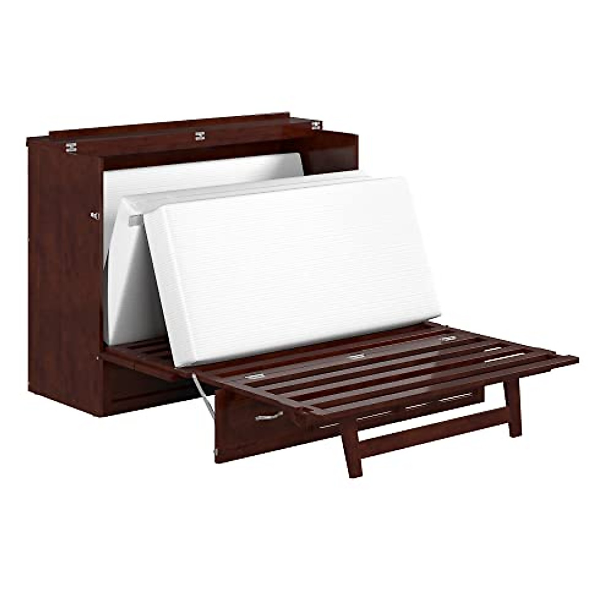 AFI Deerfield Murphy Bed Chest Full, Walnut