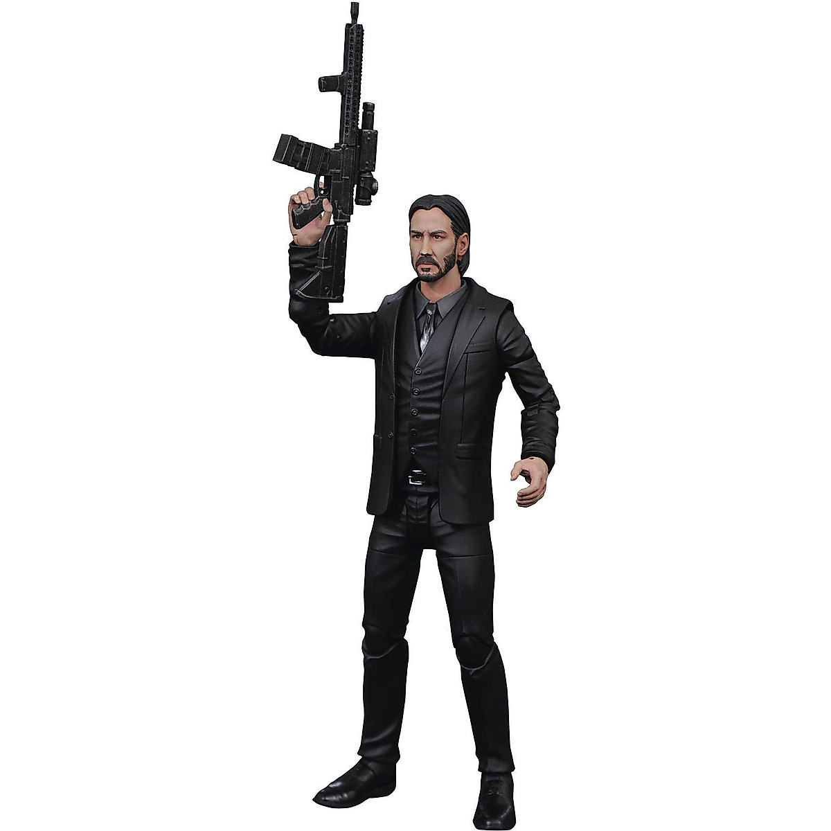 Diamond Select Toys John Wick Select: Chapter 2 Black Suit Action Figure, Multicolor