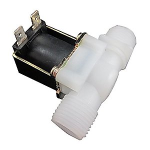 DIGITEN Water Flow Control Meter LCD Display Controller+G1/2" Water Hall Sensor Flow Meter Flowmeter Counter 1-30L/min+G1/2" Solenoid Valve Normally Closed N/C+DC 12V Power Adapter