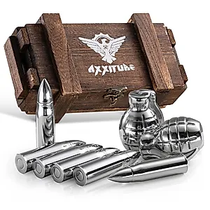 Gifts for Men Dad, for Father's Day Husband Grandpa Boyfriend Dad from Daughter- Unique Cool Presents - Whiskey Stones
