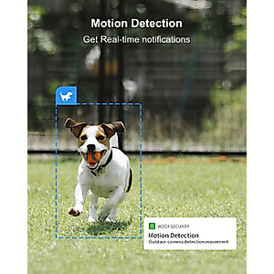 VENZ Security Camera Outdoor Wireless, IP66 Weatherproof, 1080P Battery Powered WiFi Surveillance Cameras, Night Vision, Motion Detection, 2-Way-Talk, Compatible with Alexa (White-2020)