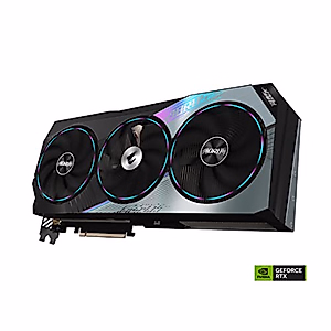 GIGABYTE AORUS GeForce RTX 4080 Master 16G Graphics Card, 3X WINDFORCE Fans, 16GB 256-bit GDDR6X, GV-N4080AORUS M-16GD Video Card