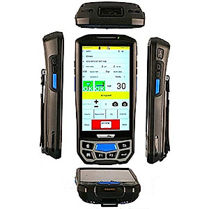 IDVisor Smart Plus ID Scanner - Drivers License and Passport Age Verification & Customer Management - Extra Large 5" LCD Screen, Charger Cradle, Hand Strap, Spare Battery & More