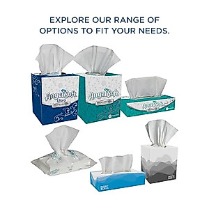 Georgia-Pacific Angel Soft Professional Series 2-Ply Facial Tissue, 30 Flat Boxes, 100 Sheets Per Box (48580)