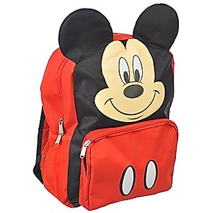 Mickey Mouse "Big Smiles" Backpack - red, one size