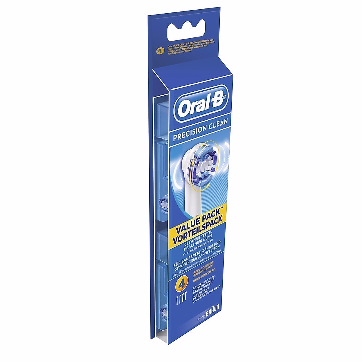 Oral B Precision Clean, formerly Flexisoft toothbrush heads, 6 Ct