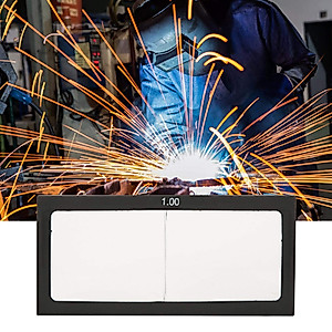 Welding Magnifying Lens Eye-Protecting Welder Accessories 1.0/1.5/2.0/2.5/3.0 Diopter Cheater Lens for Welding Helmet(1.0)