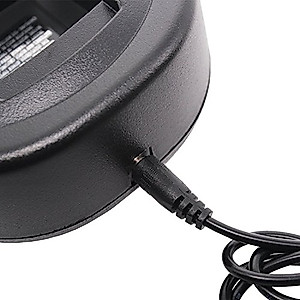 HTN9000 Charger Compatible for Motorola HT750 HT1250 PR860 EX500 MTX950 HT1250.LS PRO5150 PRO7150 WPLN4107 HNN9013 HNN9008 JMNN4023 JMNN4024